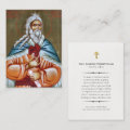 Holy Glorious Prophet Elijah Prayer Card | Zazzle
