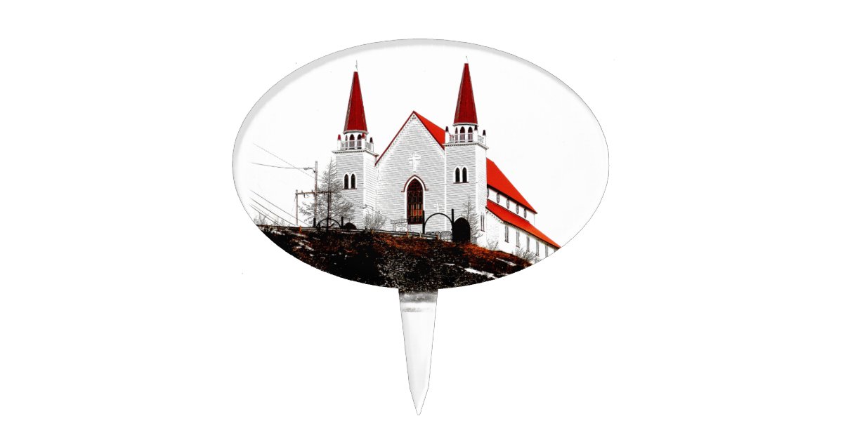 Holy Redeemer Anglican Church Cake Topper | Zazzle