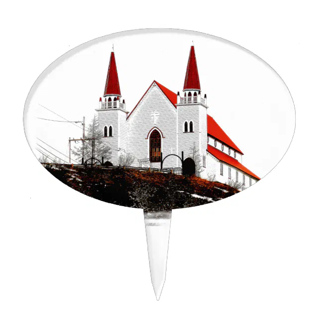 Holy Redeemer Anglican Church Cake Topper | Zazzle
