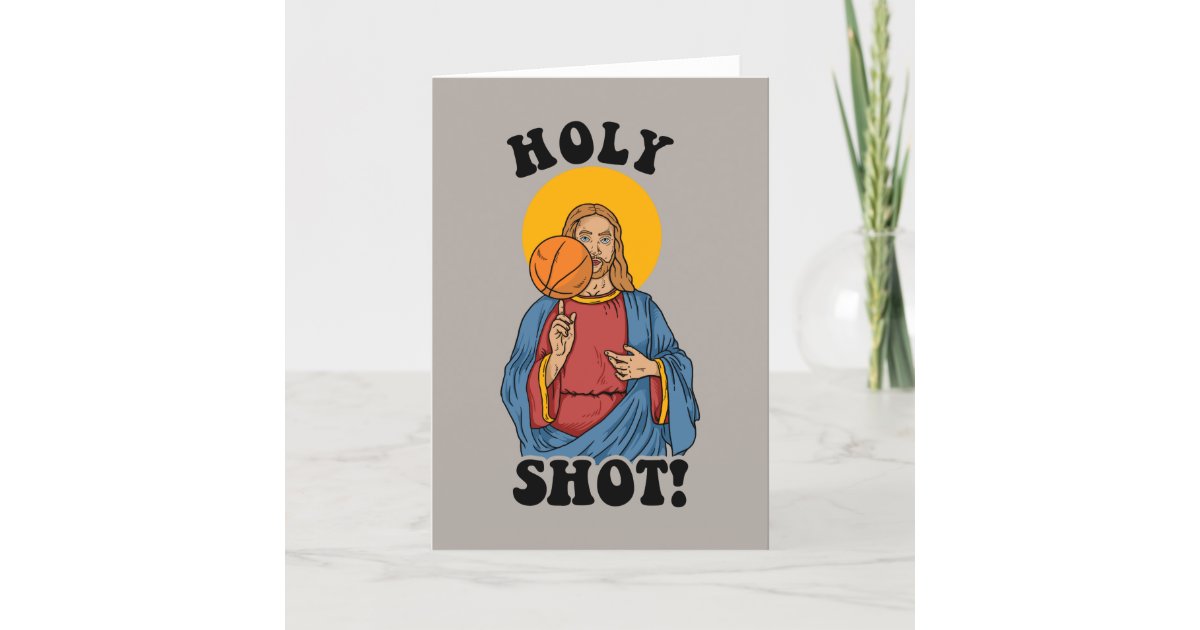 Holy Shot Card | Zazzle