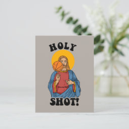 Holy Shot Postcard | Zazzle