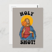 Holy Shot Postcard | Zazzle