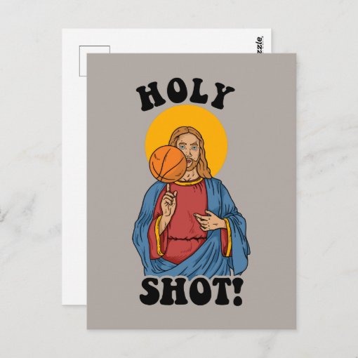 Holy Shot Postcard | Zazzle