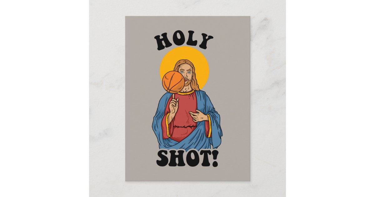Holy Shot Postcard | Zazzle