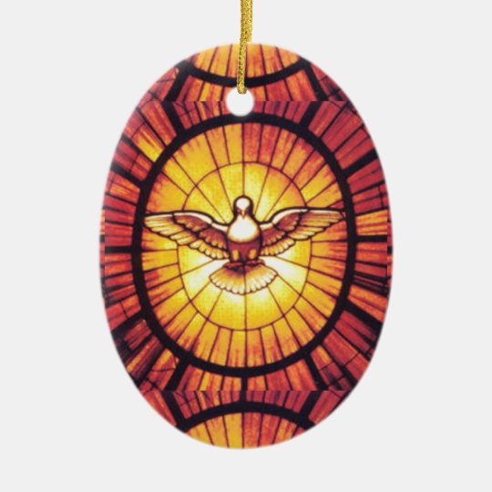 HOLY SPIRIT CERAMIC ORNAMENT | Zazzle.com