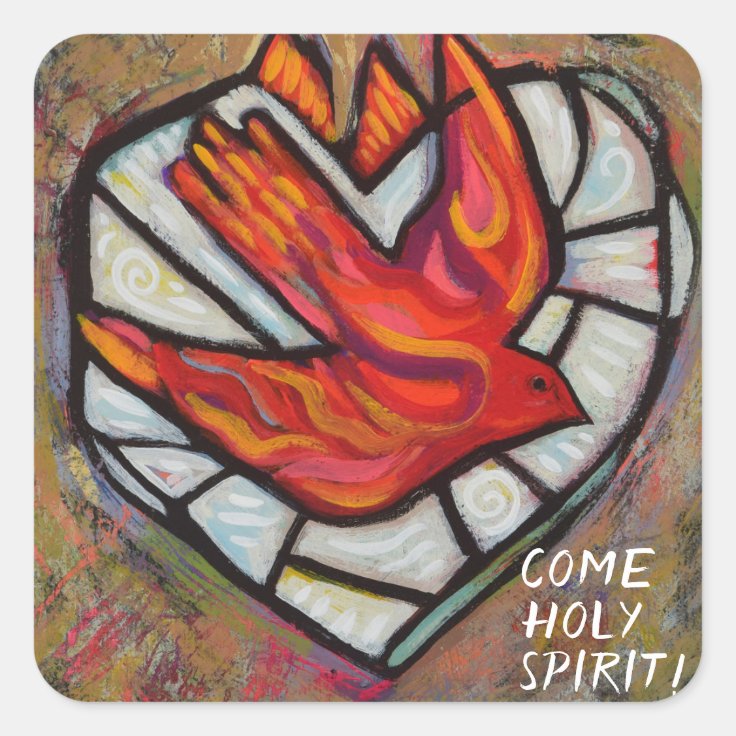 Holy Spirit Confirmation Stickers | Zazzle