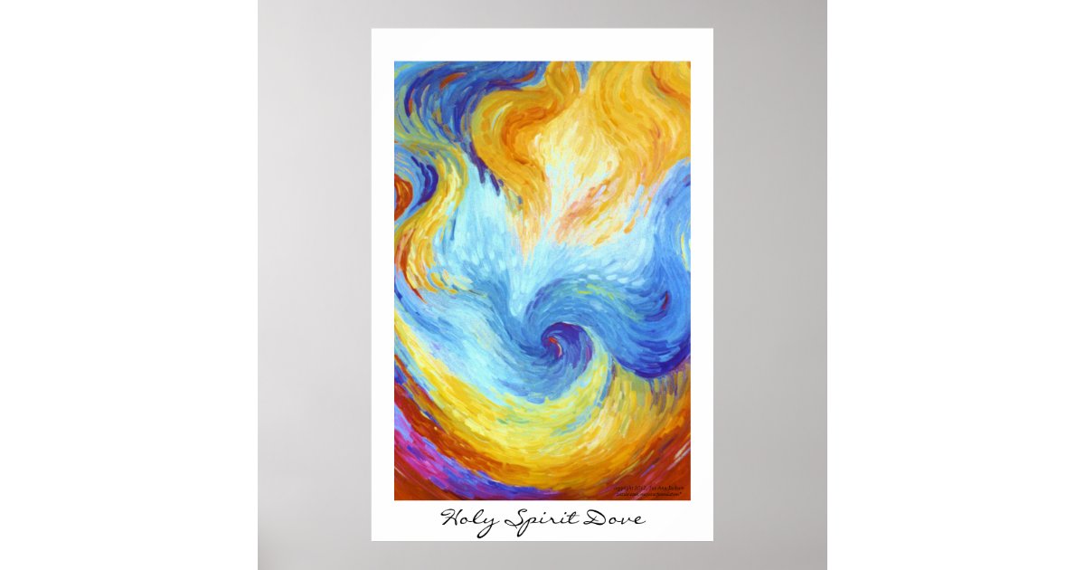 Holy Spirit Dove Poster | Zazzle