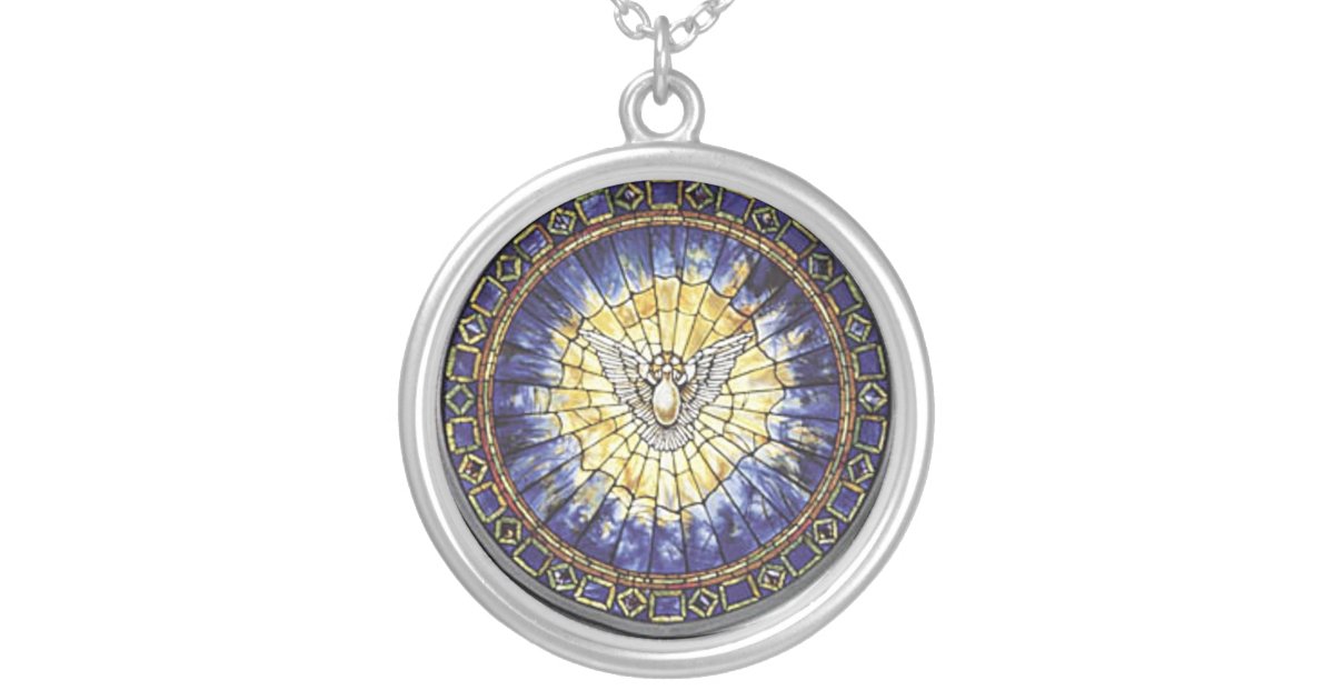 Holy Spirit Necklace | Zazzle