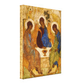 Holy Trinity Andrei Rublev Holy Icon Religious Art Canvas Print | Zazzle