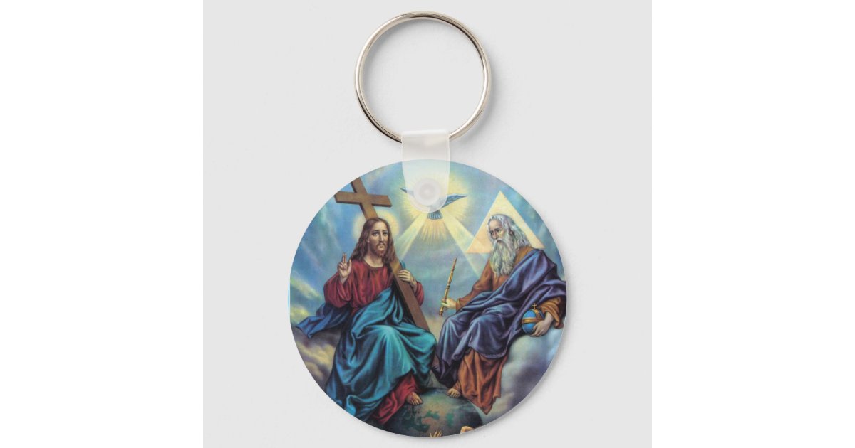 Holy Trinity Keychain | Zazzle