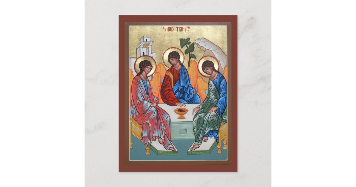 Holy Trinity Prayer Card | Zazzle