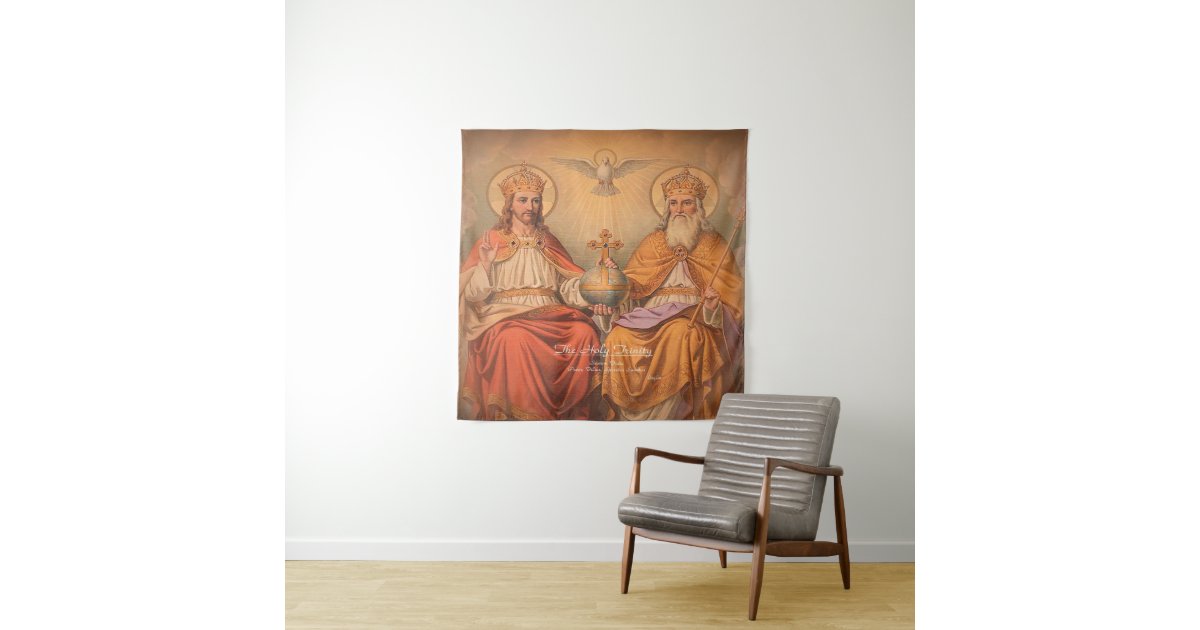 Holy Trinity Tapestry | Zazzle