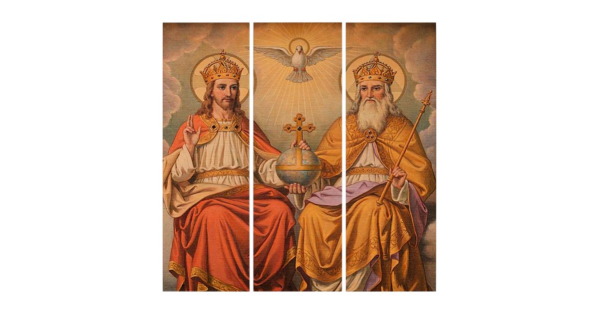Holy Trinity Triptych | Zazzle