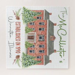 Home Alone House Puzzle | Zazzle