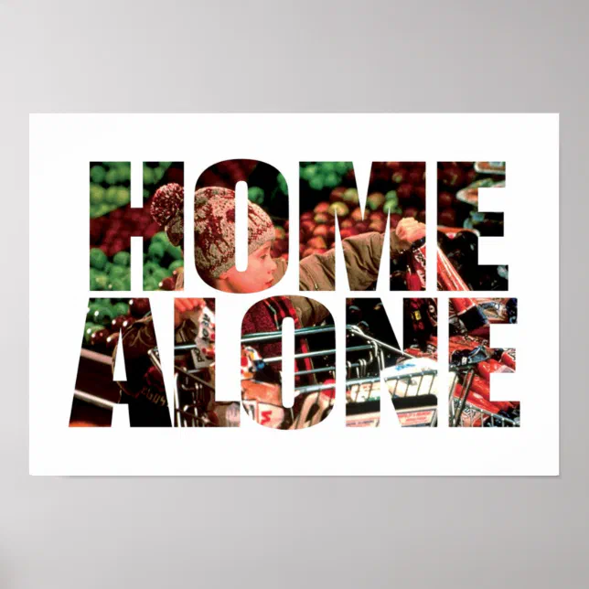 home alone poster | Zazzle
