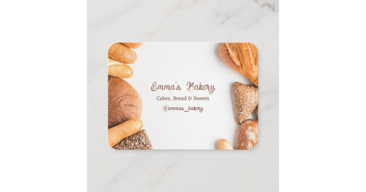 Home Bakery Catering Business Card | Zazzle