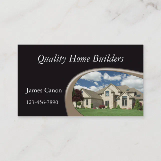 Home Builder Business Card | Zazzle