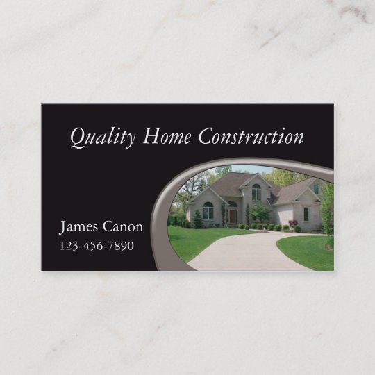 Home Builder Business Card | Zazzle.com