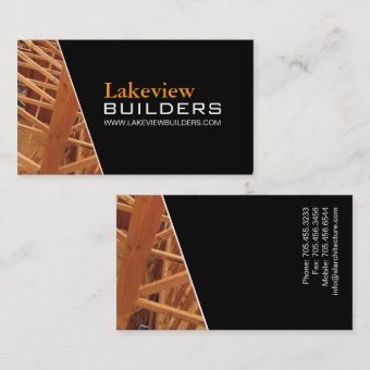 Home Building - Business Cards | Zazzle