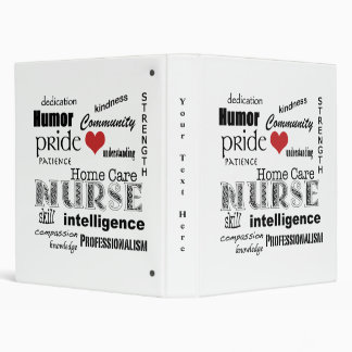 Nursing Binders, Custom Nursing 3 Ring Binder Designs