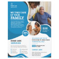 Senior Care Service Flyer Template | Zazzle