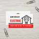 Home Electric Bulb Circuit Business Card | Zazzle