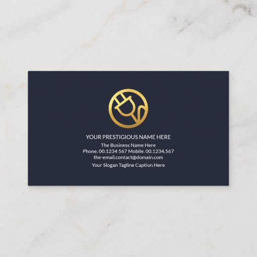 Home Electrical Circuit Wiring Electrician Business Card | Zazzle