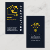Home Electrical Wiring Circuit Electrician Business Card | Zazzle