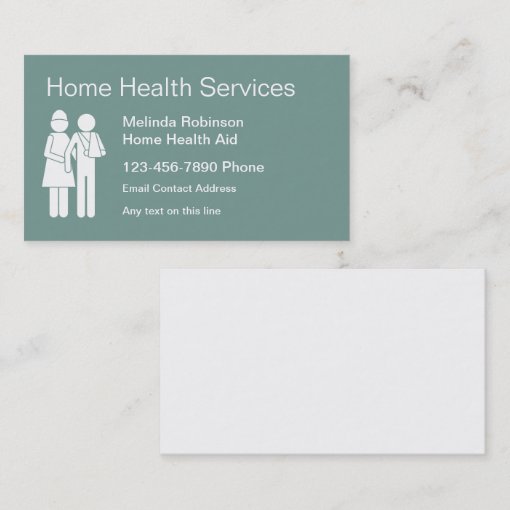 Home Health Aide Business Cards | Zazzle
