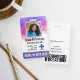 Home Health Aide / Certified Nurse Aide Photo ID Badge | Zazzle