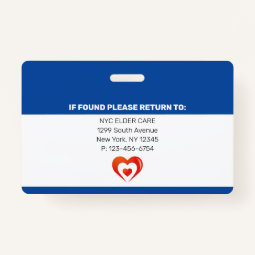 Home Health Aide | Medical Photo ID Badge | Zazzle