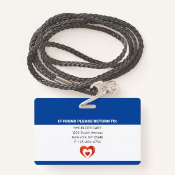 Home Health Aide | Medical Photo ID Badge | Zazzle