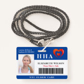 Home Health Aide | Medical Photo ID Badge | Zazzle