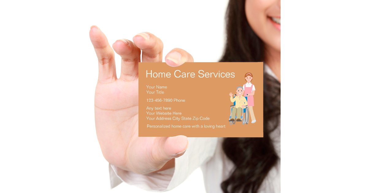 Home Health Business Cards | Zazzle