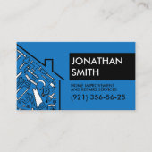 Home improvements repairs Handyman Services Business Card | Zazzle