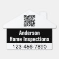 Home Inspections Inspector Business House QR Code Sign | Zazzle