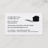Home Insulation Construction Business Cards | Zazzle