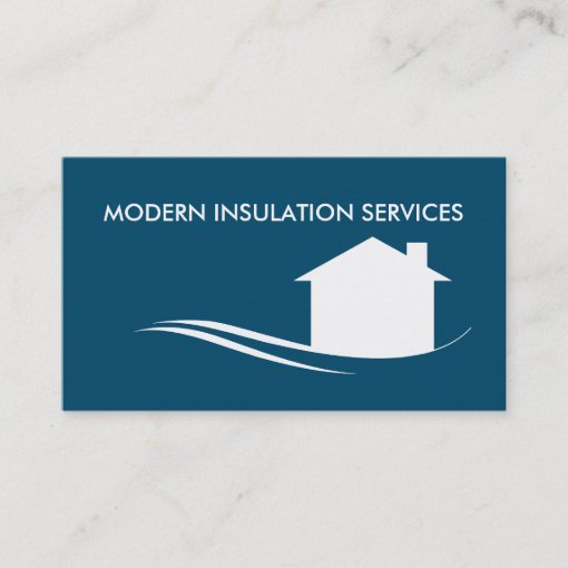 Home Insulation Construction Business Cards | Zazzle