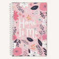 "Home Is Me" Personalized Name & Year Journal | Zazzle