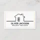 Home Line Drawing Illustration Business Card | Zazzle