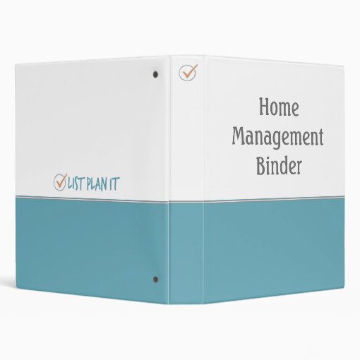 Home Management Binder | Zazzle