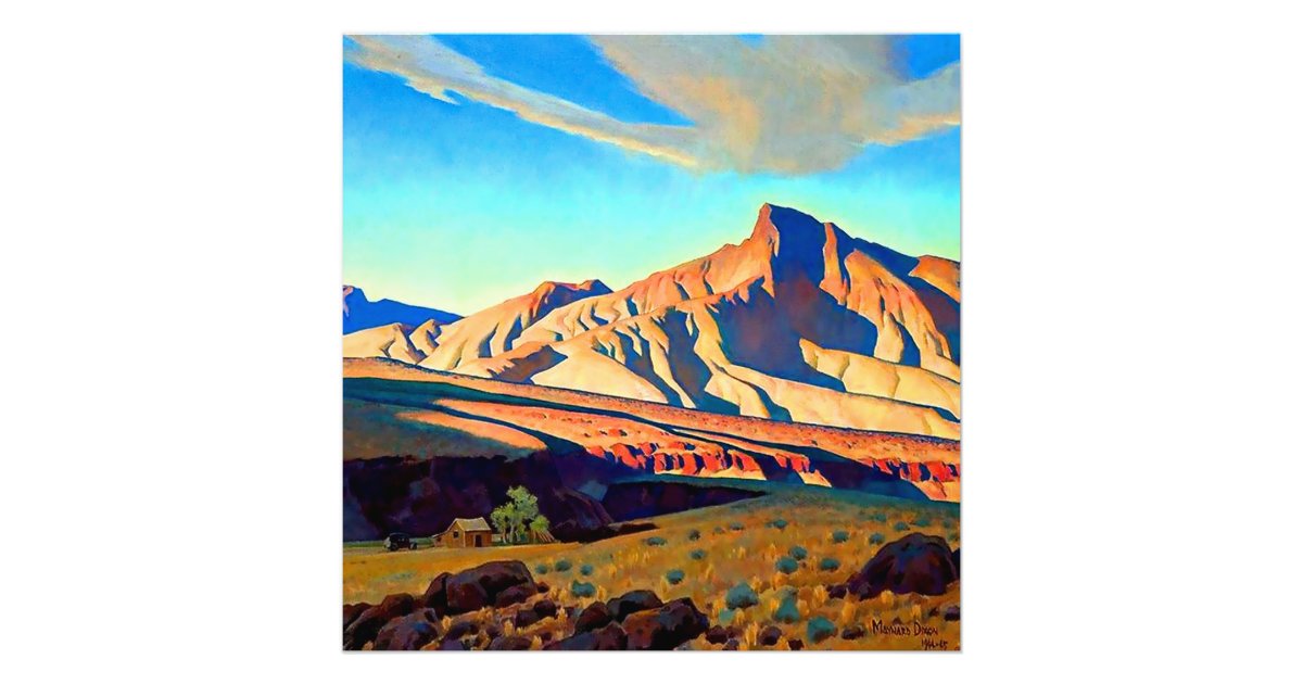 “Home of the Desert Rat” by Maynard Dixon Photo Print | Zazzle
