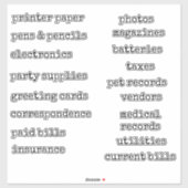 Home Office Customizable Labels | Zazzle