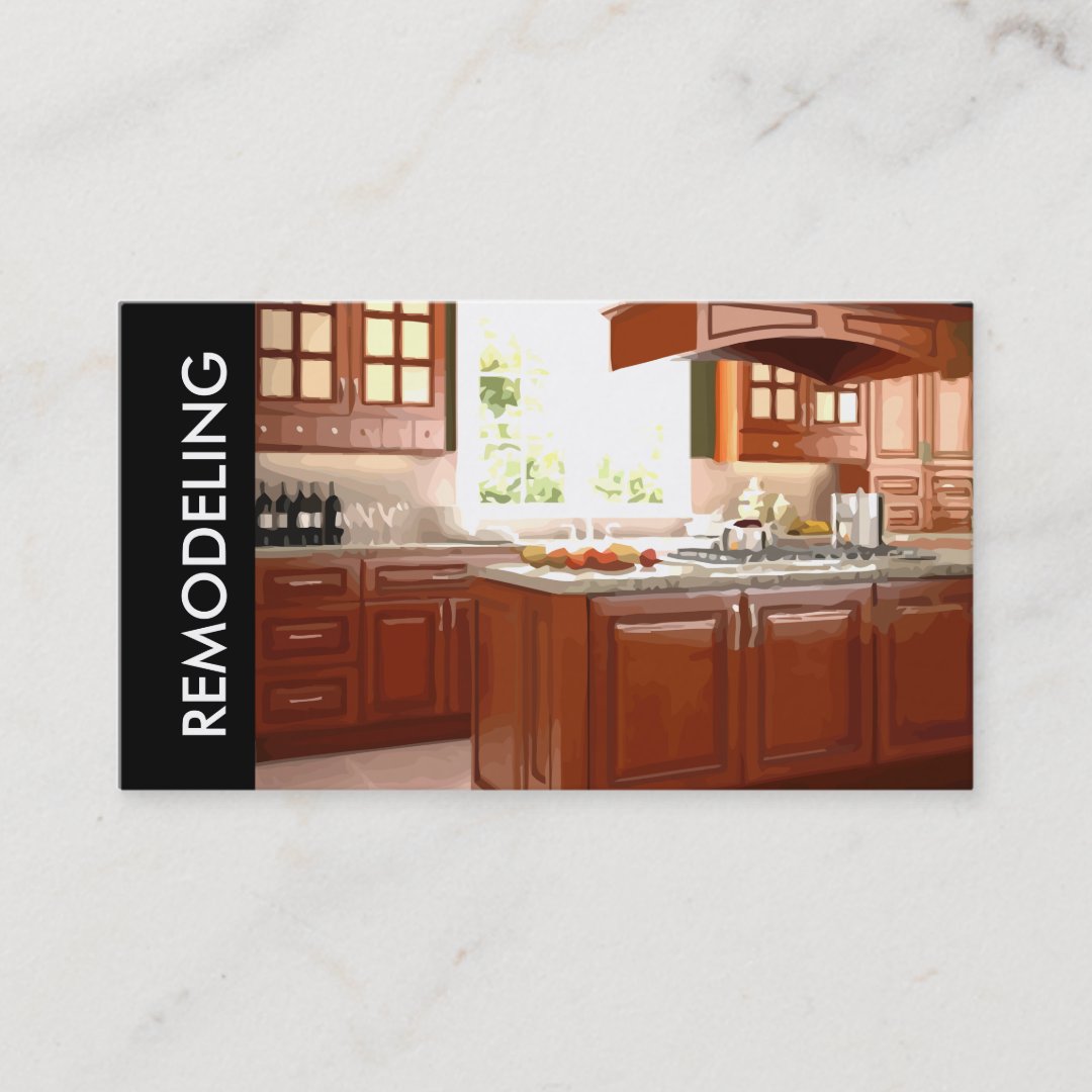 Home Remodeling Business Card | Zazzle