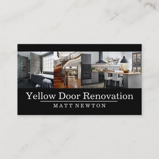 Home Remodeling, Renovation Business Card | Zazzle.com