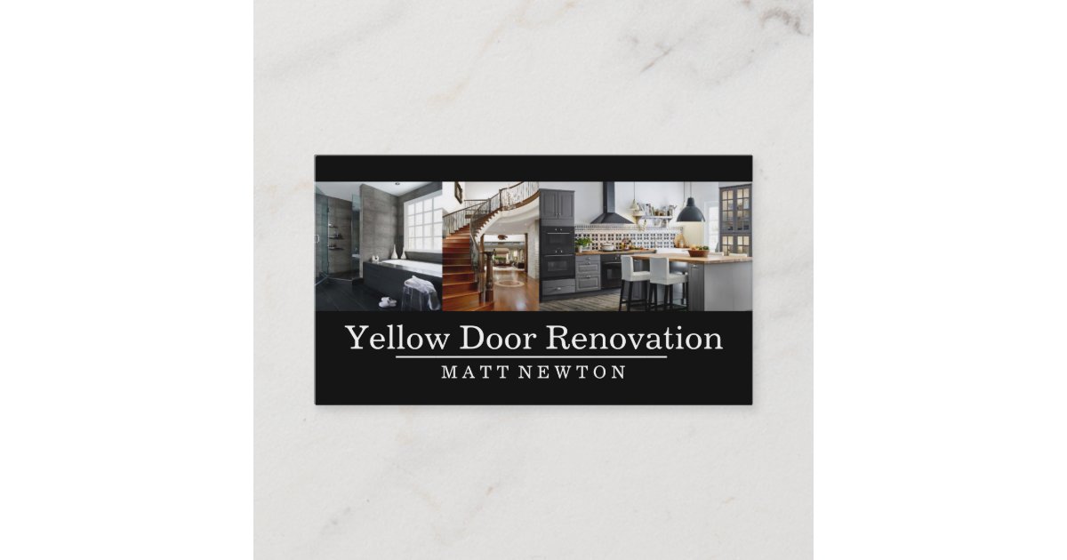Home Remodeling, Renovation Business Card | Zazzle