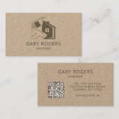 Home Repair Handyman QR Code Business Card | Zazzle