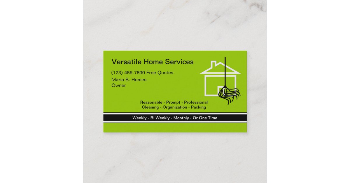 Home Services Business Cards | Zazzle