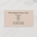 Home Staging Business Card | Zazzle