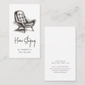 Home Staging Interior Designer Real Estate Business Card | Zazzle